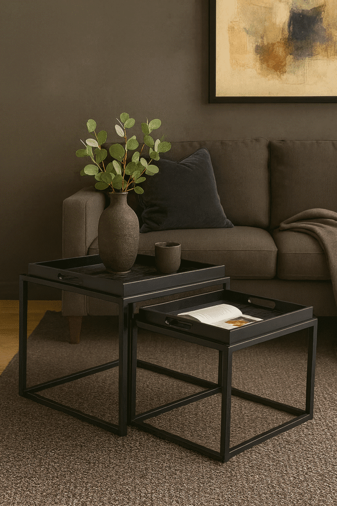Savella Set Of 2 Nesting Tables - Curated Comforts